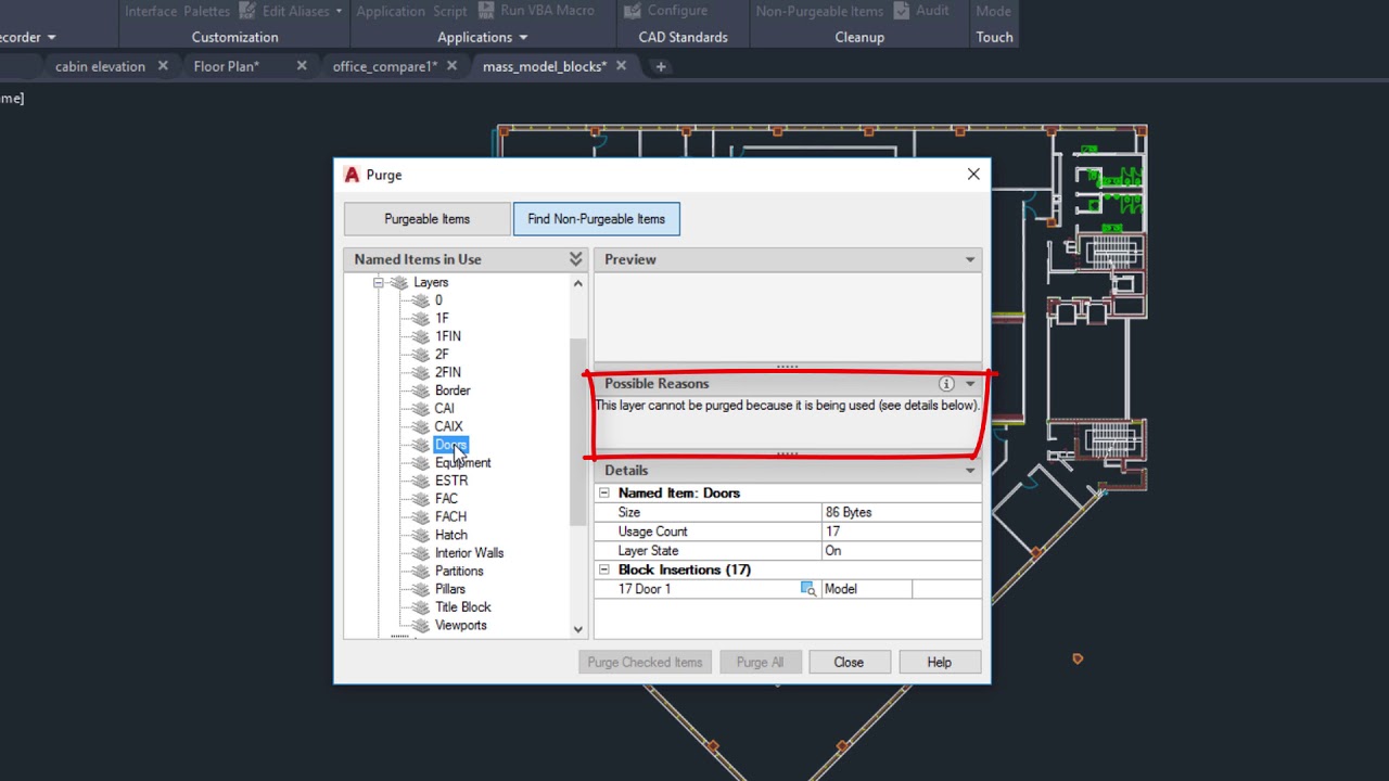 AutoCAD 2020 | Purge Redesign