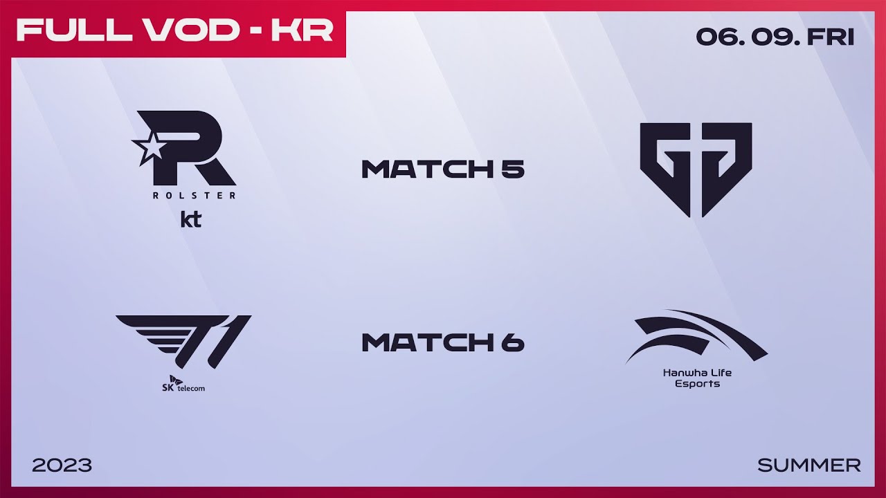 [電競] 2023 LCK Summer W1D3 - 看板LoL - PTT網頁版