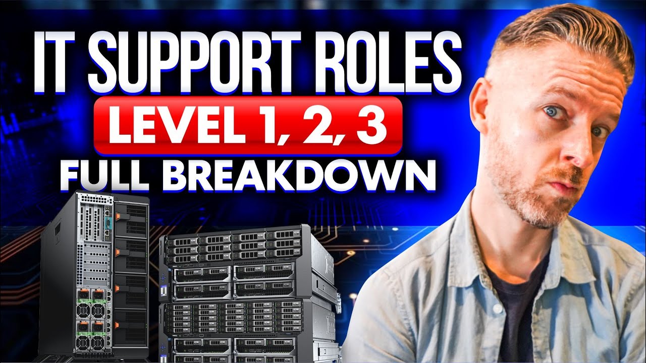 What Does IT Support Do In 2025? Level 1, 2, And 3 Admin Roles