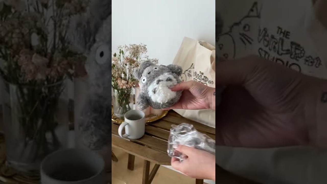 the cutest Ghibli surprise! 💕 #shorts #ghibli #studioghibli #totoro #anime #cottagecore