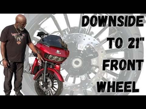 Why You SHOULD NOT put 21" wheels on your Harley!