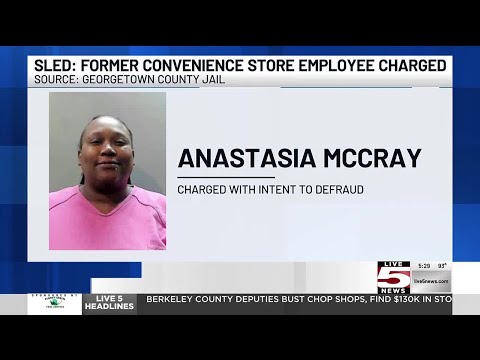 VIDEO: Georgetown County convenience store employee charged with lottery fraud
