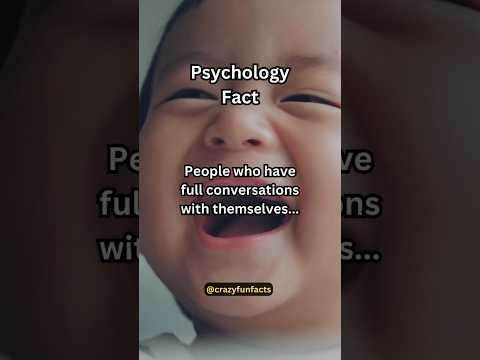 Psychology Facts About People Who Talk With Them Self
