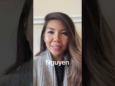 How to say Vietnamese last names