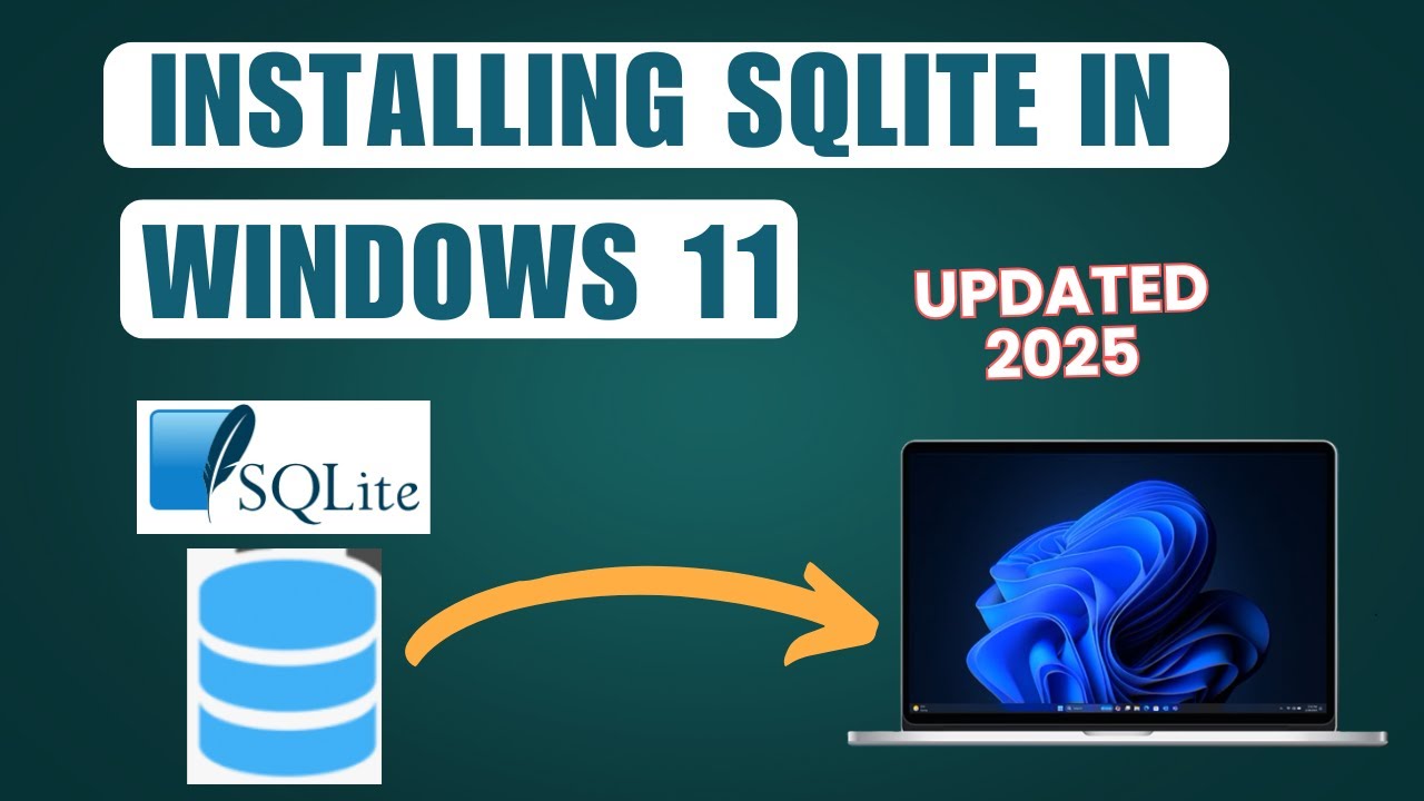 How to install SQLite database on Windows 11 || Creating a database and table in SQLite 2023 updated
