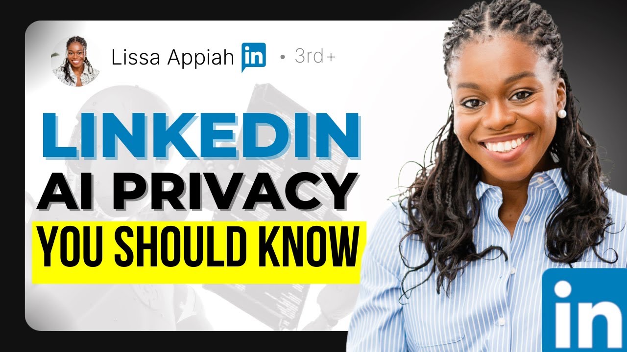 LinkedIn is Training AI on You | How to keep your data secure on Linkedin | Privacy Settings