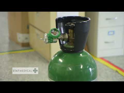 Instructional video by STAT Medical, Inc. How to use Oxygen Cylinder Tanks