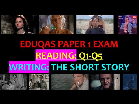 EDUQAS PAPER 1 EXAM WALKTHROUGH (All questions!) GCSE English Language