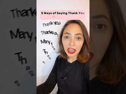 5 Ways of Saying Thank You in Spanish #learnspanish #spanishteacher