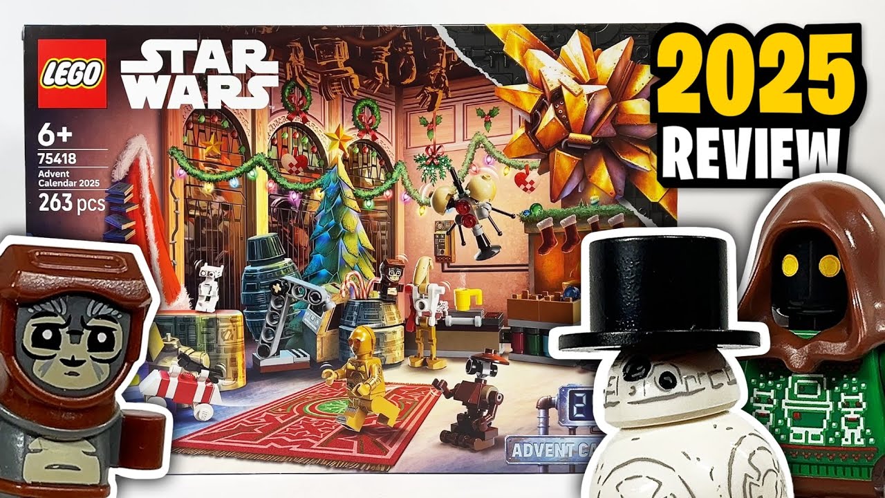LEGO Star Wars Advent Calendar (75418) - 2025 Set Review