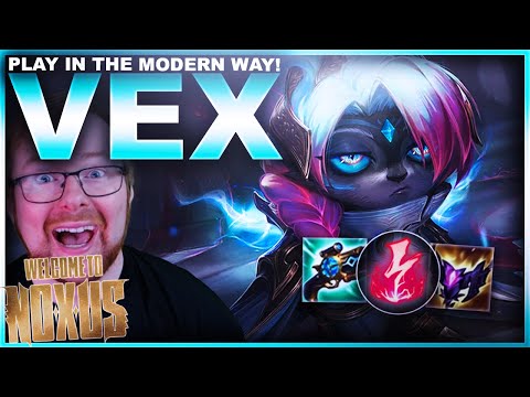 PLAYING VEX IN THE MODERN LEAGUE WAY! | League of Legends