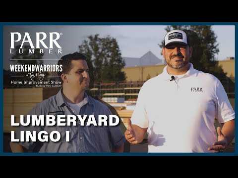 Lumberyard Lingo 101