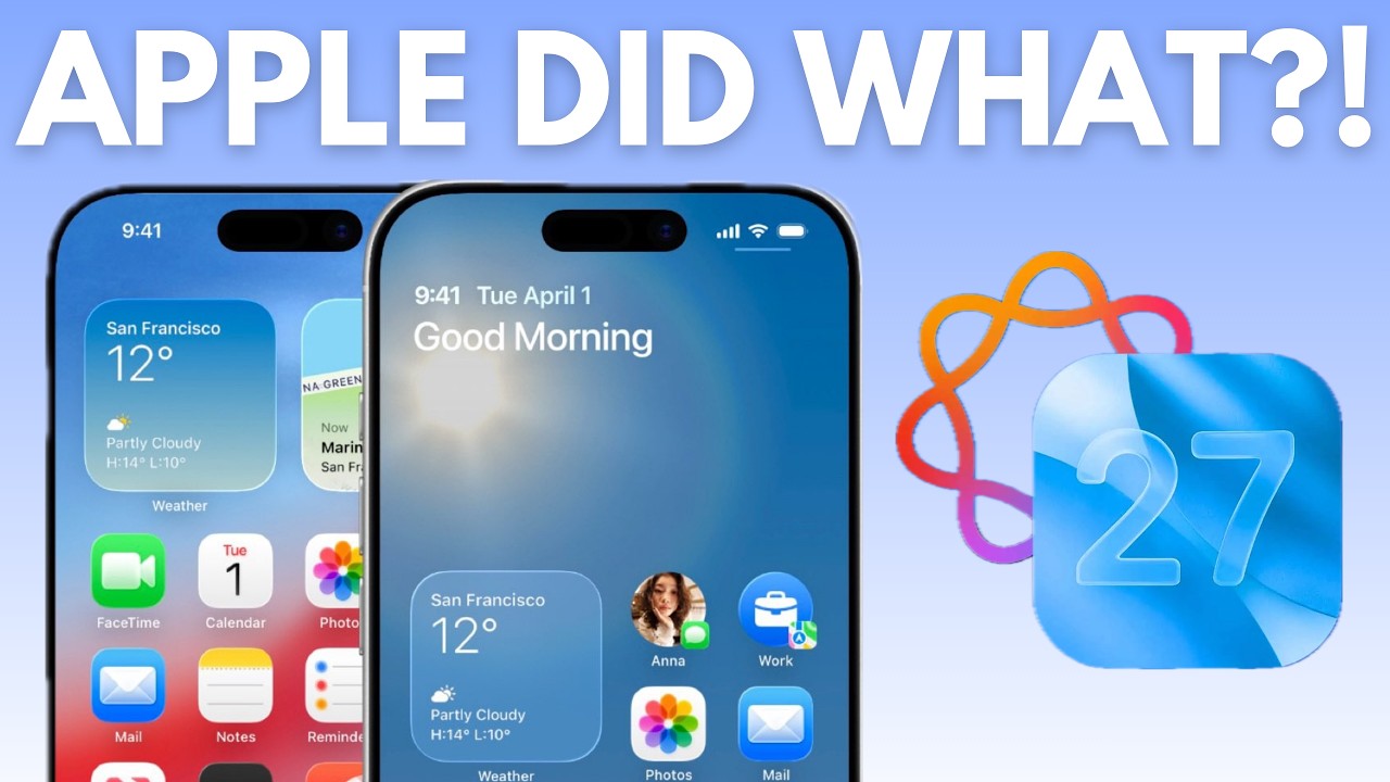 iOS 27 LEAK Just Changed Everything