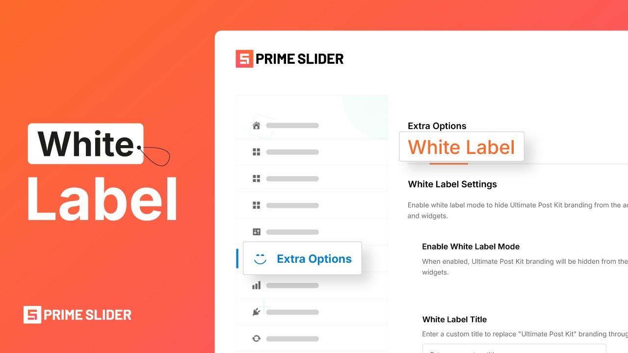 Prime Slider White Label Feature Tutorial | Fully Rebrand Prime Slider Inside WordPress