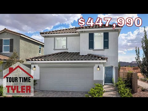 Kb Homes Tour Saguaro Ranch Las Vegas 1590 Model