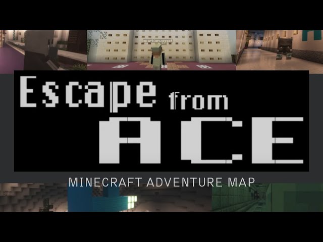 "Escape from Ace" Variety Adventure Map 1.20+ Minecraft Map