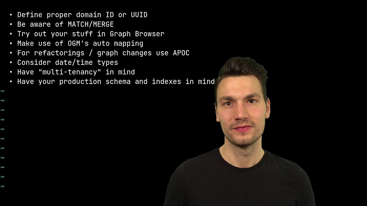 8 Tips And Experiences I've Learned Using Neo4j With Java