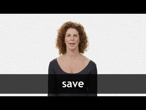 SAVE definition and meaning | Collins English Dictionary
