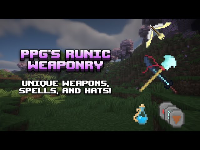 PPG's Runic Weaponry Minecraft Data Pack