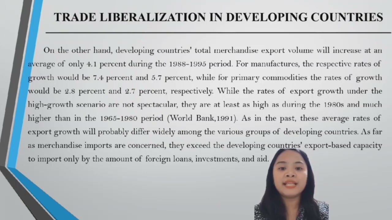 Topic 10- Trade Policy in Developing Countries