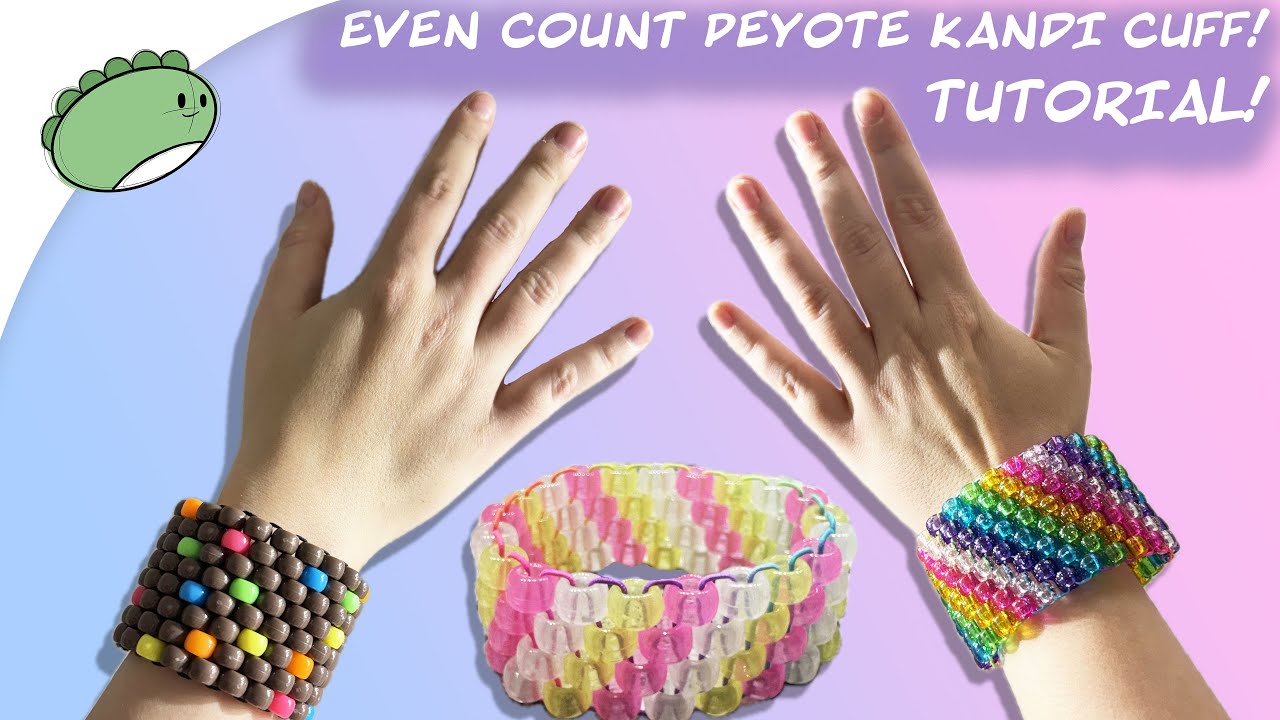Even Count Peyote Kandi Cuff Tutorial!