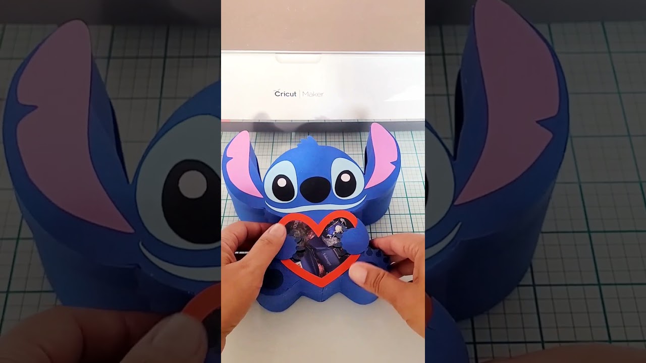 cajas para San Valentin, stitch