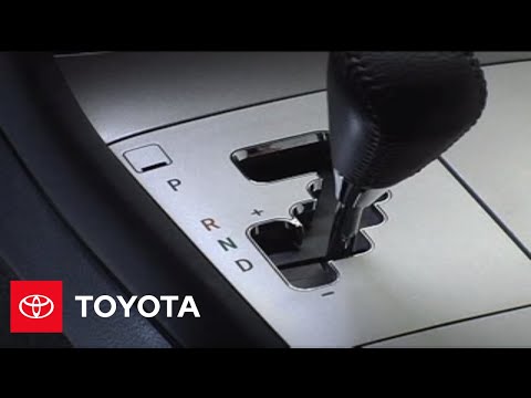 2005 - 2007 Avalon How-To: Driving In The Sequential Shift Mode | Toyota