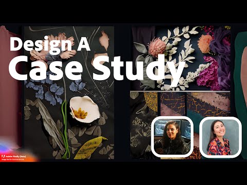 Adobe Firefly: Design a Case Study using Text Effects