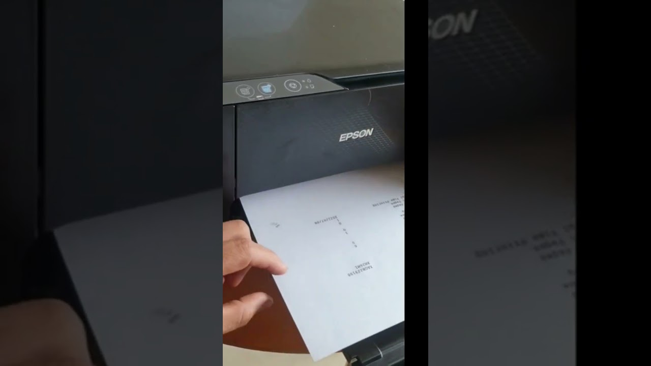paginas de prueba en epson impresora #pc #printer #tutorial