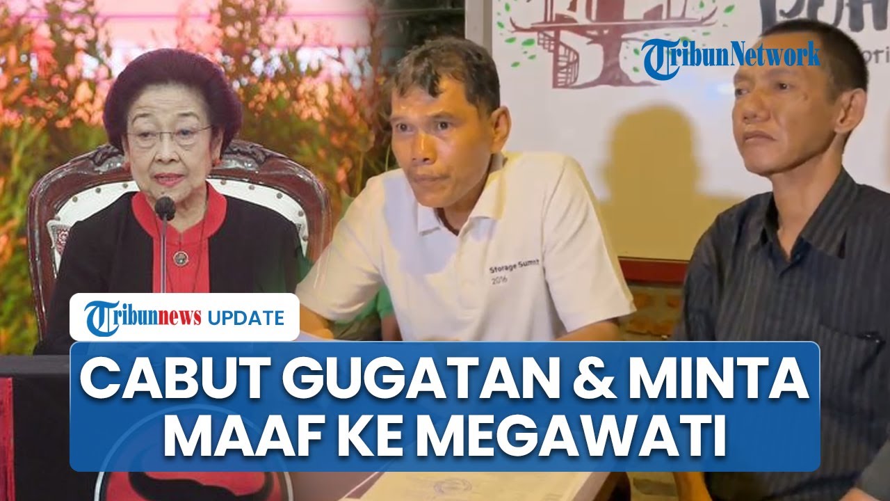 5 Kader PDIP Penggugat SK Kepengurusan DPP Minta Maaf ke Megawati: Kami Tanda Tangan Kertas ...