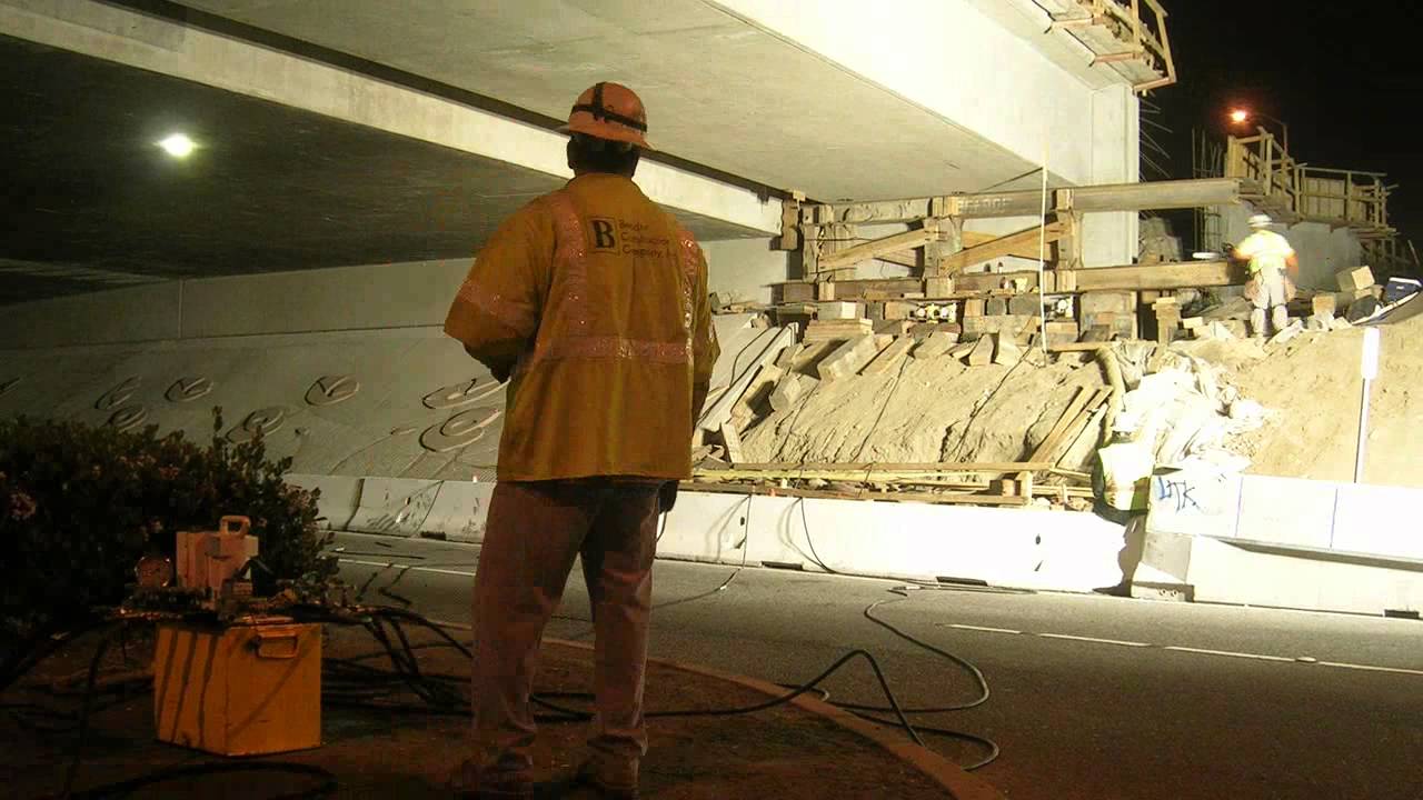 SR57   Chapman Ave Undercrossing Bridge Jacking