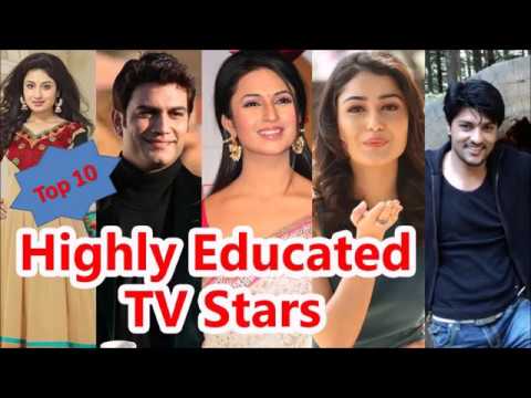 Top 10 TV Celebrities Who Are Highly Educated!