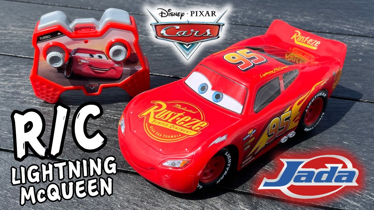 Jada Disney•Pixar Cars R/C Lightning McQueen Review 