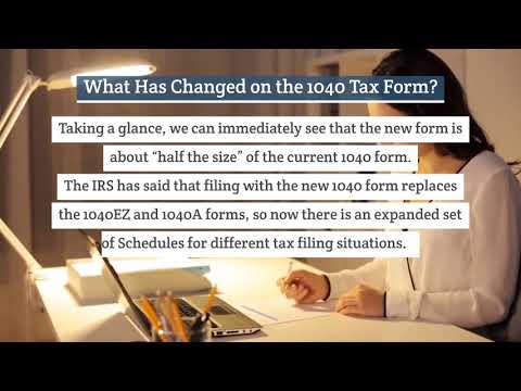 See the New IRS 1040 Tax Form for 2020, 2021