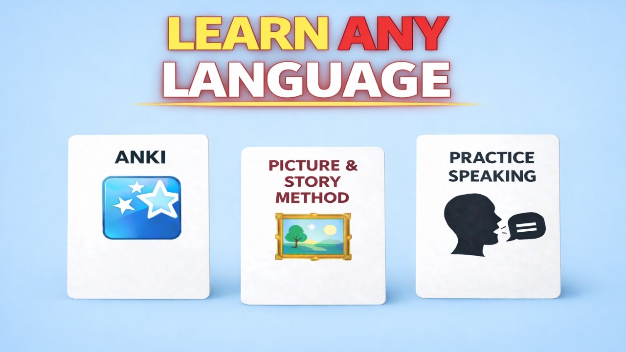 Learn ANY Language Fast Guaranteed! (Step by Step method)