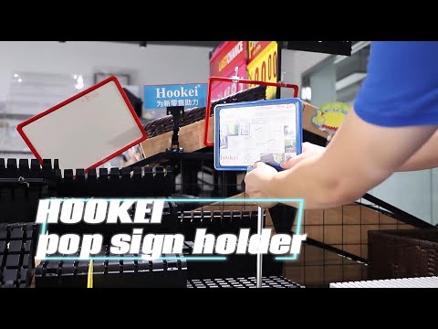 Effortless Retail Messaging: POP Sign Holder for Promotions, Pricing & Product Info