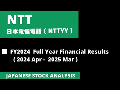 NTT // FY2024 Full Year Financial Results