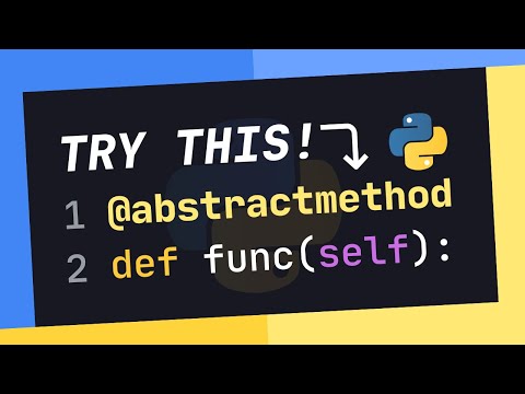 How To Use: "@abstractmethod" In Python (Tutorial 2023)