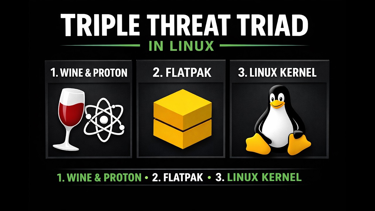 Linux’s Secret Weapon: The Power Triad #linuxbasics #coding