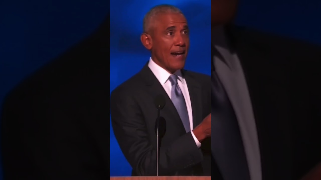 Obama chastises crowd for booing Trump: 'Do not boo — vote!' #shorts
