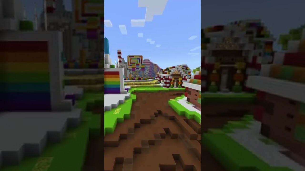 [Minecraft] CANDYLAND by Pink Wool #Shorts