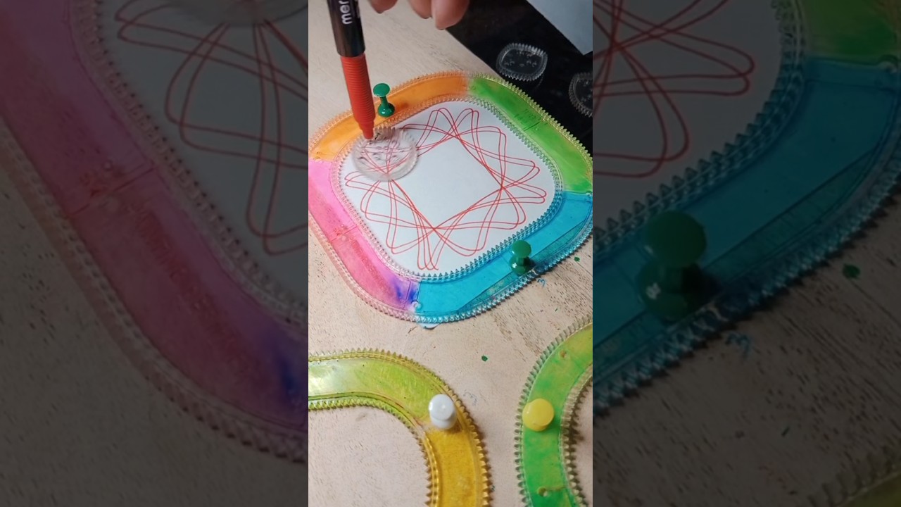 212TH. Super Satisfying Spirograph Pattern #spirograph