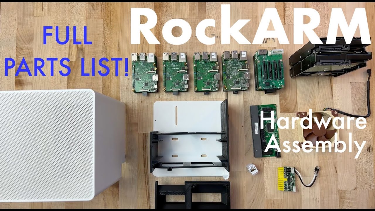 RockARM | Hardware Assembly and FULL PARTS LIST!