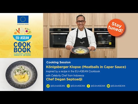 EU-ASEAN Cookbook: Königsberger Klopse