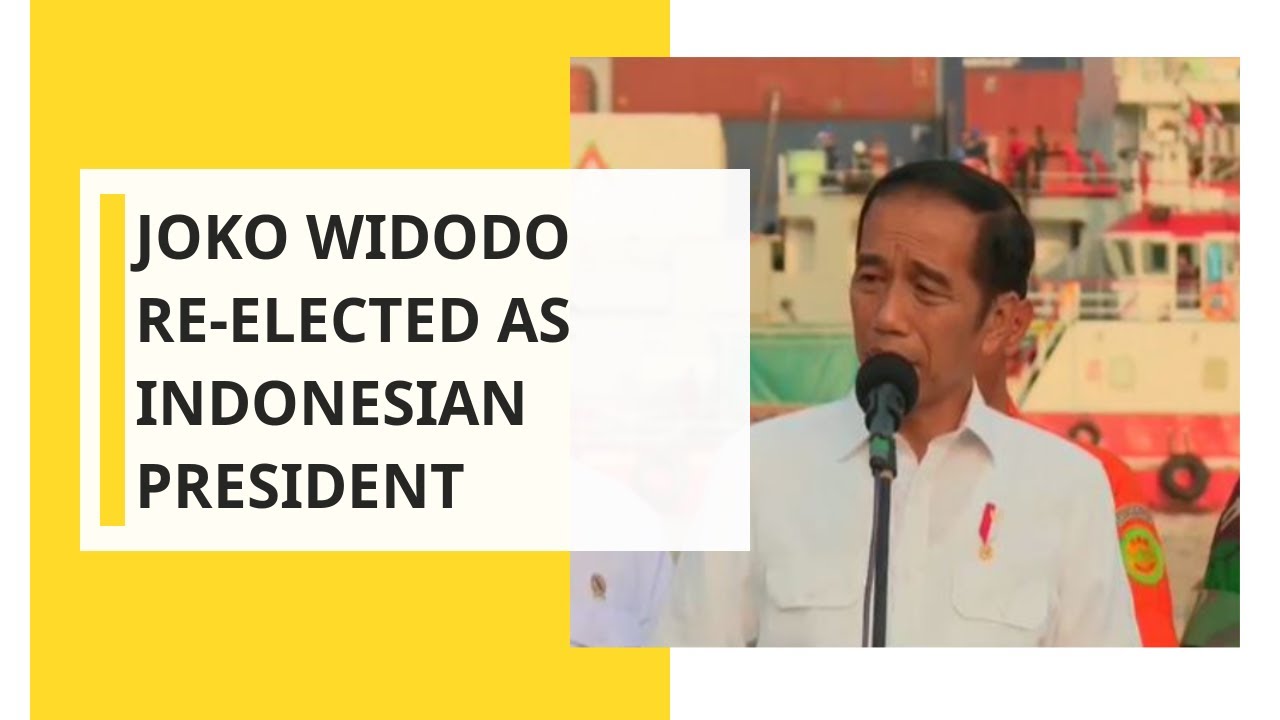 Indonesia election: Joko Widodo re-elected as Indonesian President