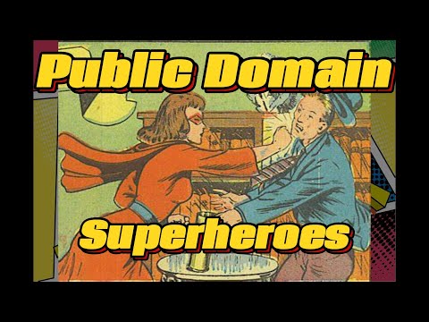 public domain superheroes