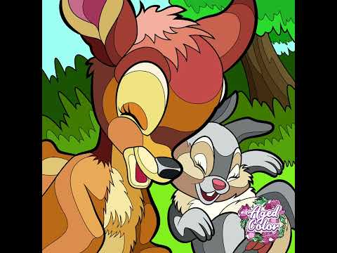 Bambi🦌and Thumper🐇 #agedcolor