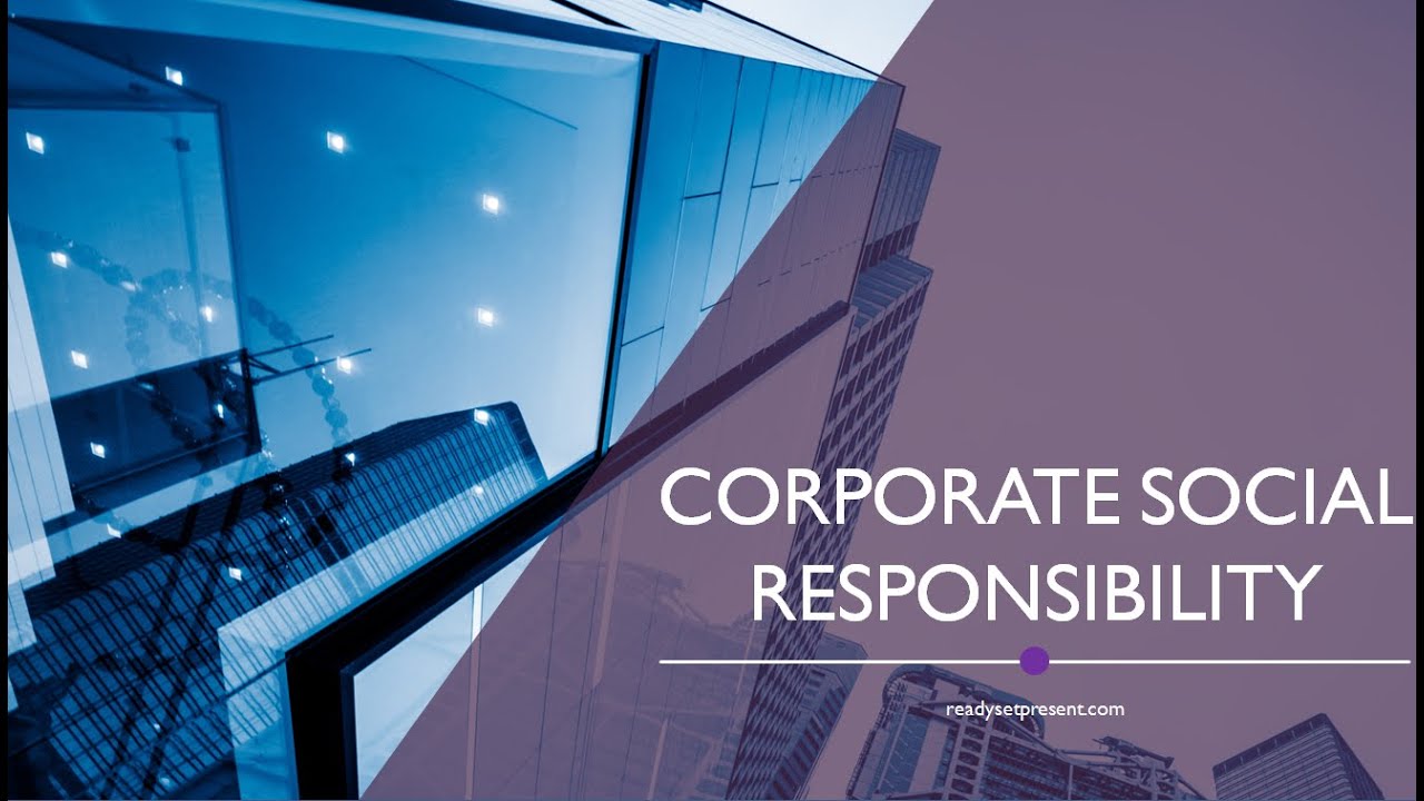 Corporate Responsibility PowerPoint WoW Video Sample