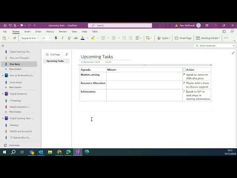 OneNote and Outlook Tasks/To Do #MicrosoftEDU | Digital Learning ...