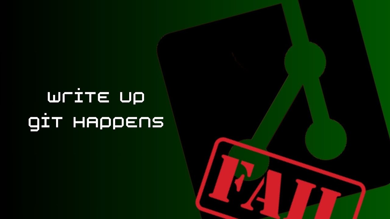 Write-up Git Happens - CTF da TryHackMe